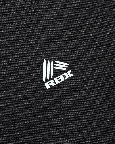 RBX Boys' Active T-Shirts - 3 Pack Short Sleeve Performance Dry Fit Tees - Workout Gym Shirts for Boys (8-16), Size 14-16, Red-Black