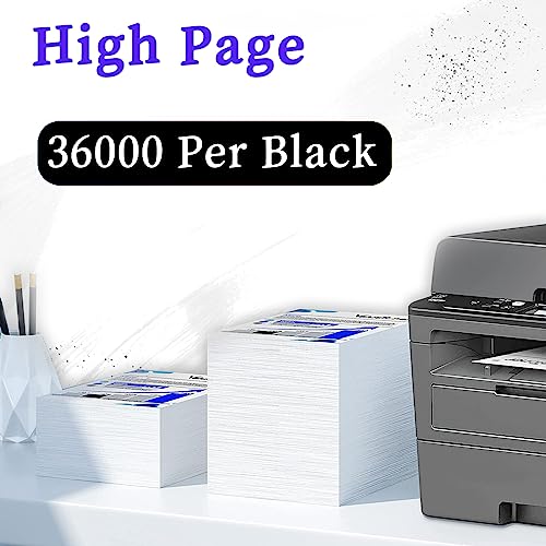 for Xerox B8145 Toner Cartridge Compatible Replacement for AltaLink B8145 B8155 B8170 Printer 3 Black