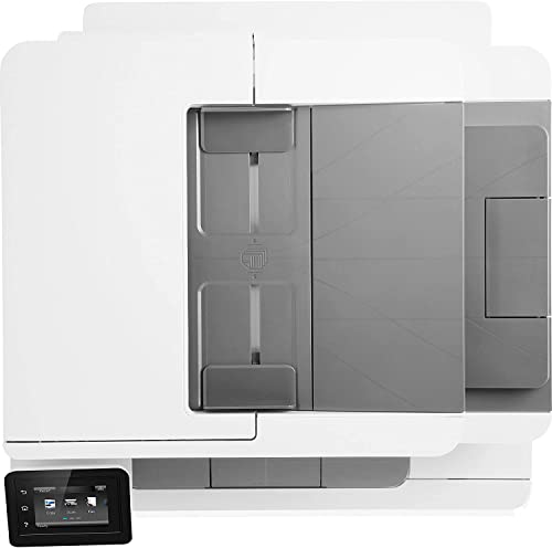 HP Color Laserjet Pro MFP M283cdw Wireless All-in-One Laser Printer, Auto Duplex Printing - Remote Mobile Print Scan Copy Fax - 50-Sheet ADF - 22ppm 600x600dpi 8.5x14, Ethernet, Cbmoun Printer_Cable