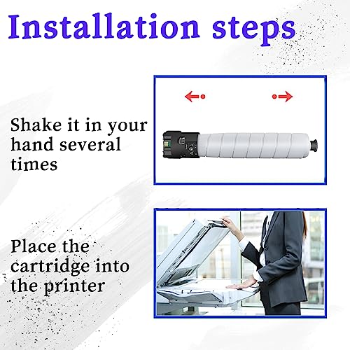 for Xerox B8145 Toner Cartridge Compatible Replacement for AltaLink B8145 B8155 B8170 Printer 3 Black