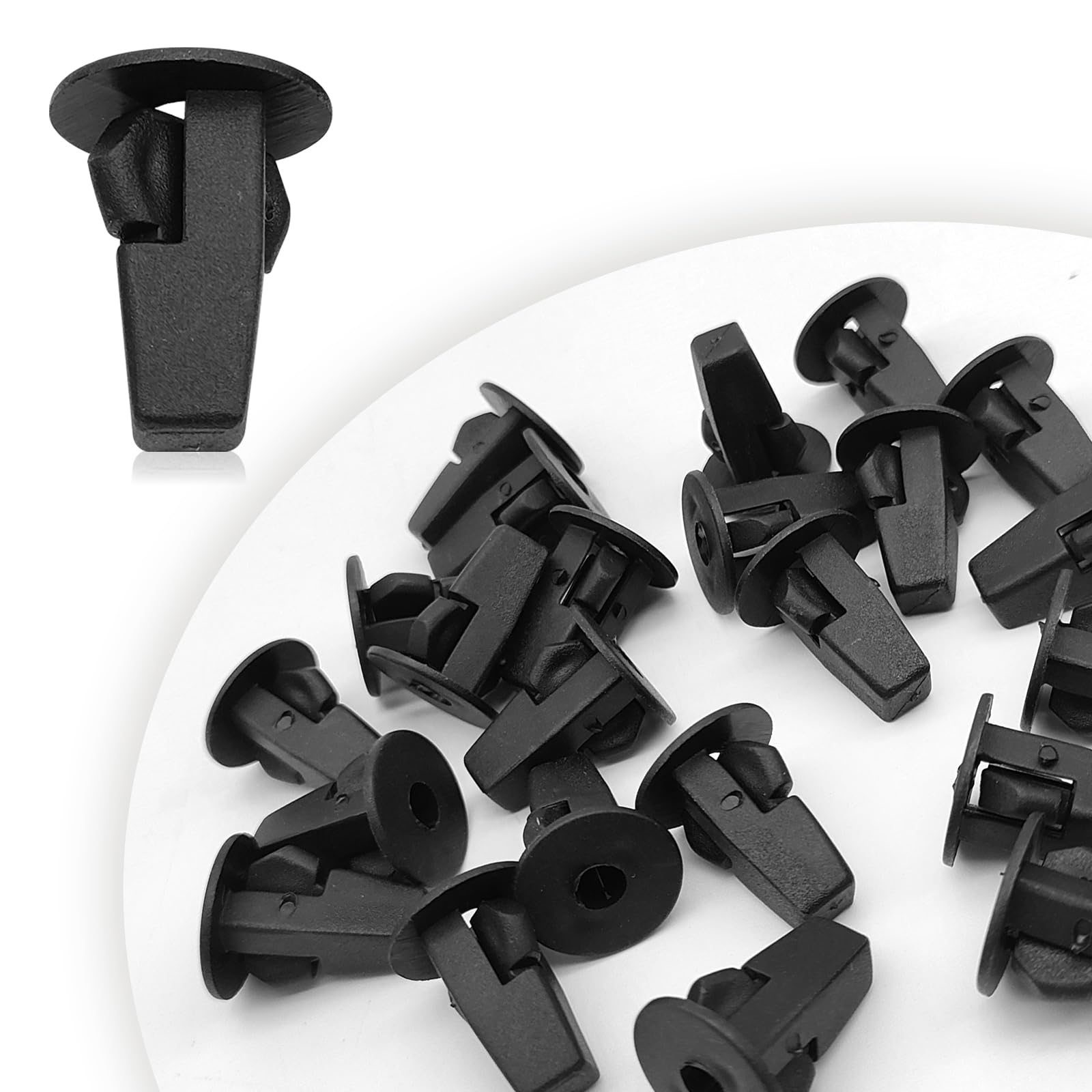 25pcs Fender Liner Screw Grommet Replacement Compatible with Toyota Tacoma Tundra, Bumper Cover Clips Grommet Screw Retainer Fastener Rivet 90189-06214
