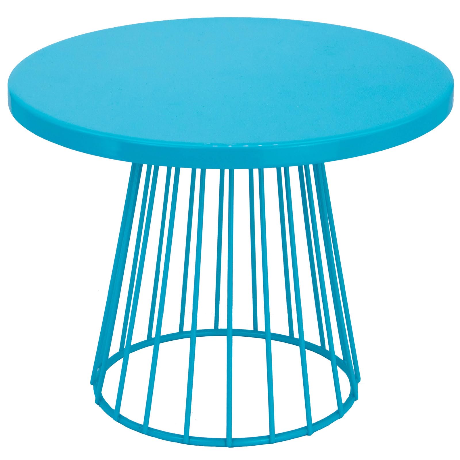 WeiteShow Party Cake Stand for Dessert Table- Cake Holder- Round Cake Stand or Cup Cake Stand,blue-10”