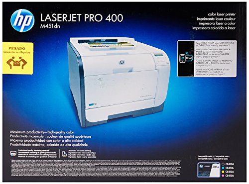 HP Laserjet Pro M451dn Color Printer (Discontinued by Manufacturer) (Renewed)