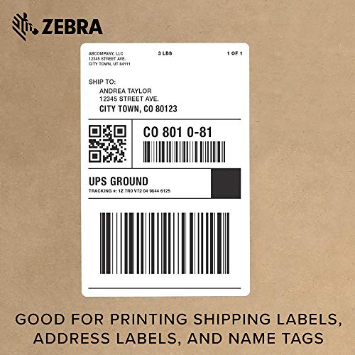 ZEBRA ZD620t Thermal Transfer Desktop Printer 203 dpi Print Width 4 in Ethernet Serial USB ZD62042-T01F00EZ