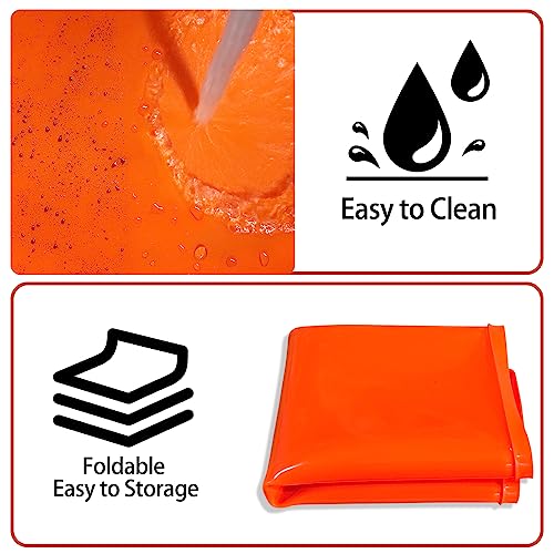 28-Inch Silicone Griddle Mat for Blackstone Griddle, A Superior Protective Heavy-Duty Cover for Your 28" Blackstone Griddle to Maintain Grill Cleanliness and Dryness.