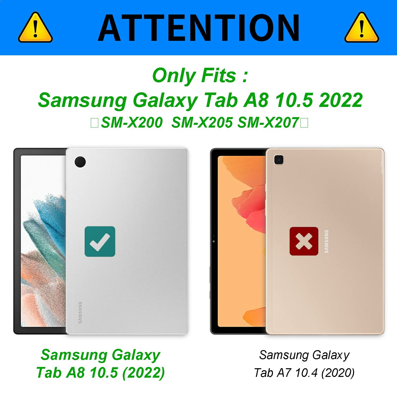 BPQOJB for Samsung Galaxy Tab A8 Case Galaxy Tab A8 10.5 Case 360 Degree Rotating PU Leather Smart Cover with Auto Wake/Sleep Tablet Case for Galaxy Tab A8 10.5 inch 2022 - Yellow Sunflowers