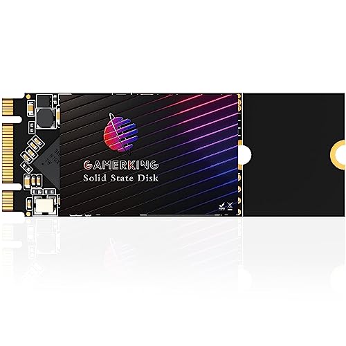 GAMERKING M.2 2260 SSD 1TB NGFF SATA III 6Gb/s 3D NAND TLC Internal Solid State Drive, B&M Key High Performance M.2 SSD for Desktop Laptop