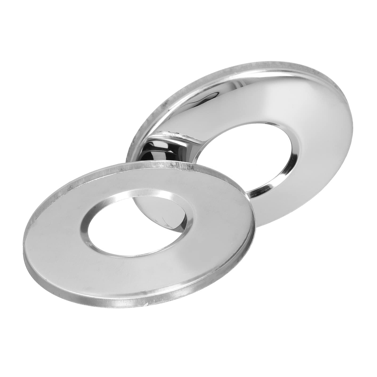 Pool Ladder Escutcheon Plates Stainless Steel,2pcs Swimming Pool Ladder Escutcheon Cover Plate,Pool Ladder Escutcheon,for 4.2cm Ladder Pipe Pool Hand Rail Replacement Parts, Pool Ladder Escutcheo