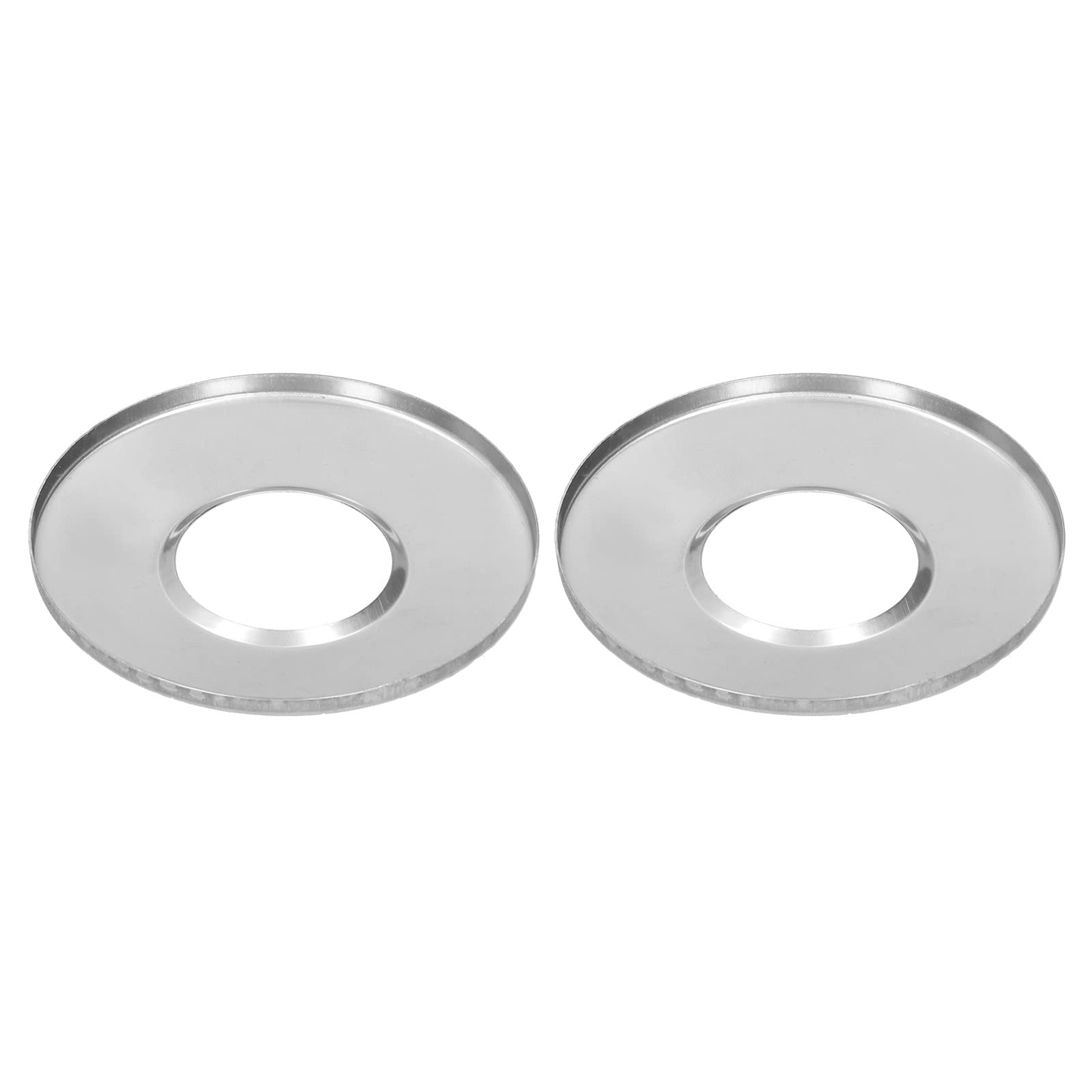 Pool Ladder Escutcheon Plates Stainless Steel,2pcs Swimming Pool Ladder Escutcheon Cover Plate,Pool Ladder Escutcheon,for 4.2cm Ladder Pipe Pool Hand Rail Replacement Parts, Pool Ladder Escutcheo