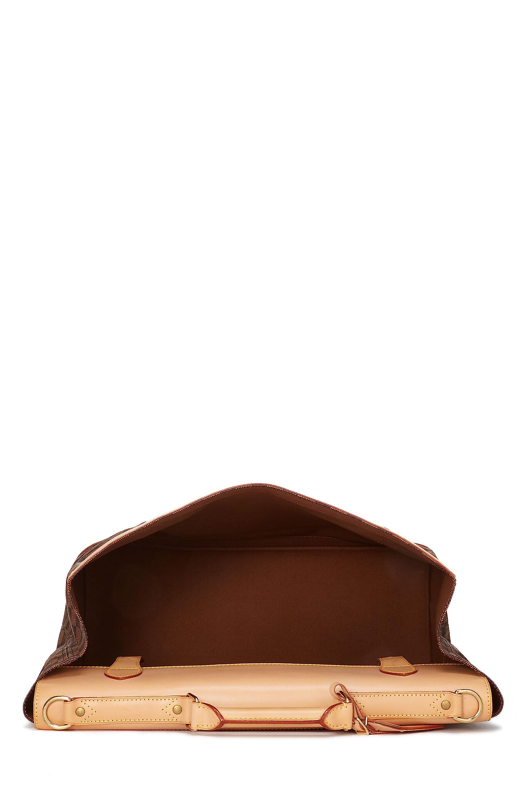 Louis Vuitton, Pre-Loved Damier Ebene Canvas Clipper, Brown