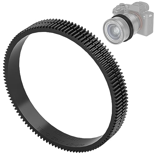 NEEWER PG008 Seamless Follow Focus Gear Ring 0.8 MOD for ø85-87mm Lens, Compatible with SmallRig Compatible with Tilta NEEWER Follow Focus for Canon Sony Nikon Fujifilm Panasonic Sigma Lens