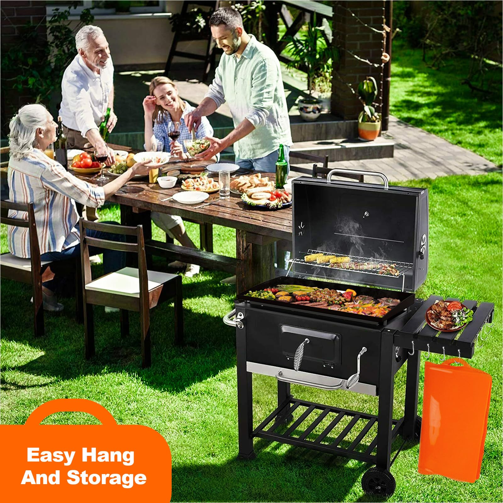 28β Blackstone Griddle Cover Silicone Griddle Mat for 28 Inch Blackstone Griddle, Heavy-Duty Food Grade Silicone Mat to Protect from Pollen, Debris and Rust, All-Season Protective Griddle Cover