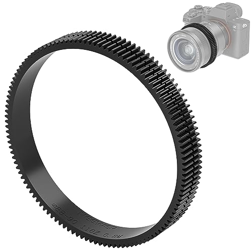 NEEWER PG008 Seamless Follow Focus Gear Ring 0.8 MOD for ø88-90mm Lens, Compatible with SmallRig Compatible with Tilta NEEWER Follow Focus for Canon Sony Nikon Fujifilm Panasonic Sigma Lens