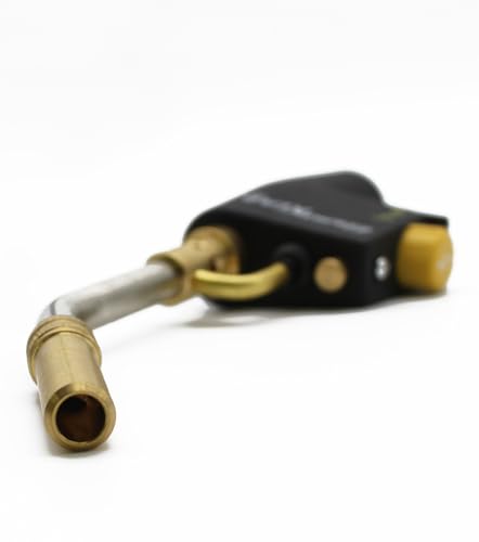 Flame King FK4500CGA High Intensity Propane Torch Head for Soldering, Brazing, Plumbing, Lighting Charcoal/Fire Pits, Compatible with 1LB Cylinders, MAPP, and MAP-PRO