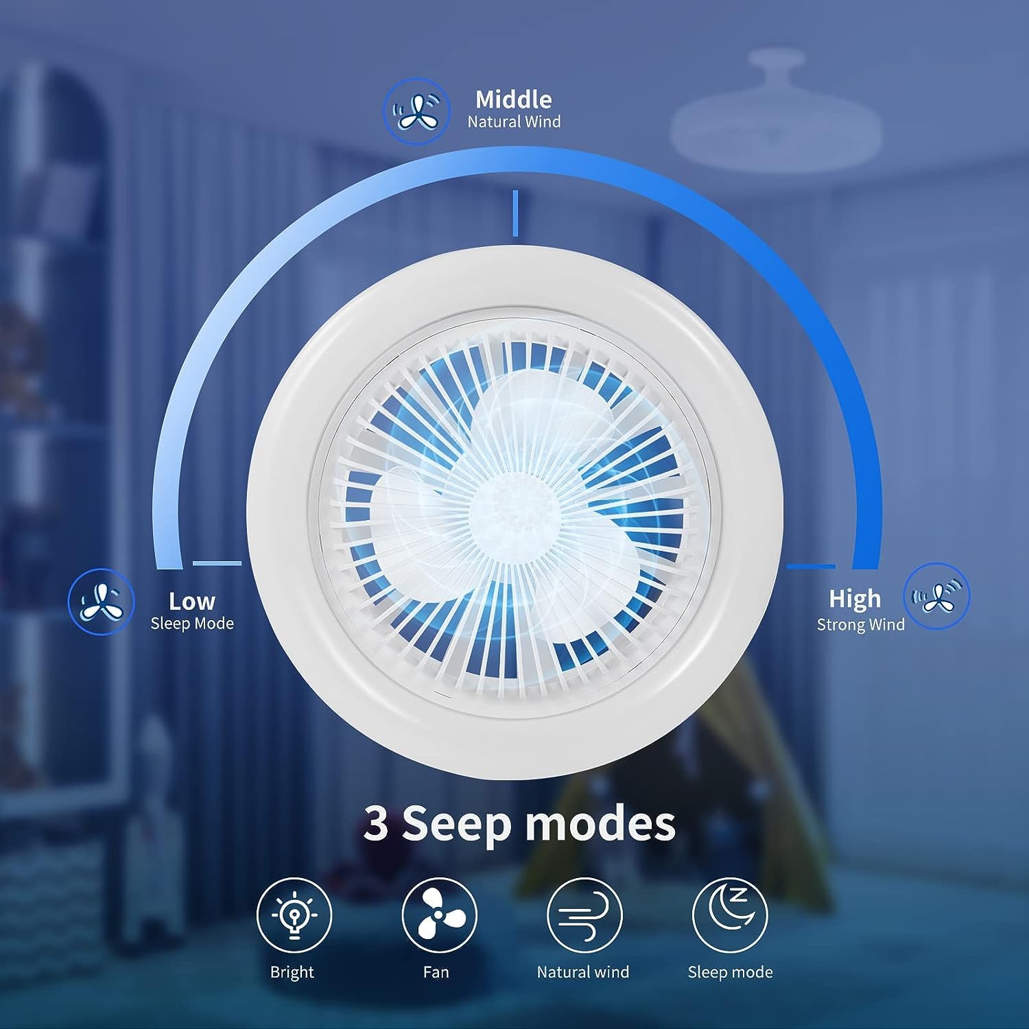 ๐ฎ๐ฌ๐ฎ๐ฏ ๐ก๐ฒ๐ Ceiling Fans with Lights | Ceiling Fans with Lights and Remote Control E26 | Light Fixture Ceiling Fan Dimmable LED Reversible Blades Timing for Bedroom, Kitchen, Living Room