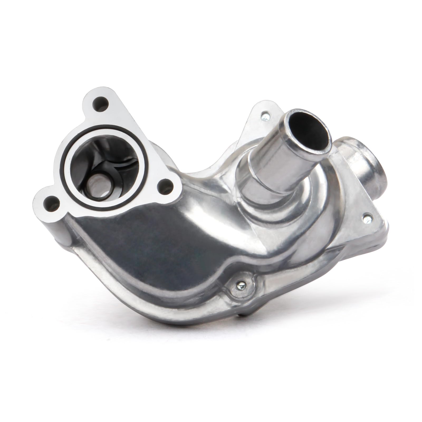 MILIPARTS Upgraded Aluminum Thermostat Housing Compatible With 2002-2010 Ford Explorer Explorer Sport Trac Mercury Mountaineer V6 4.0L Replace 2L2Z8592A