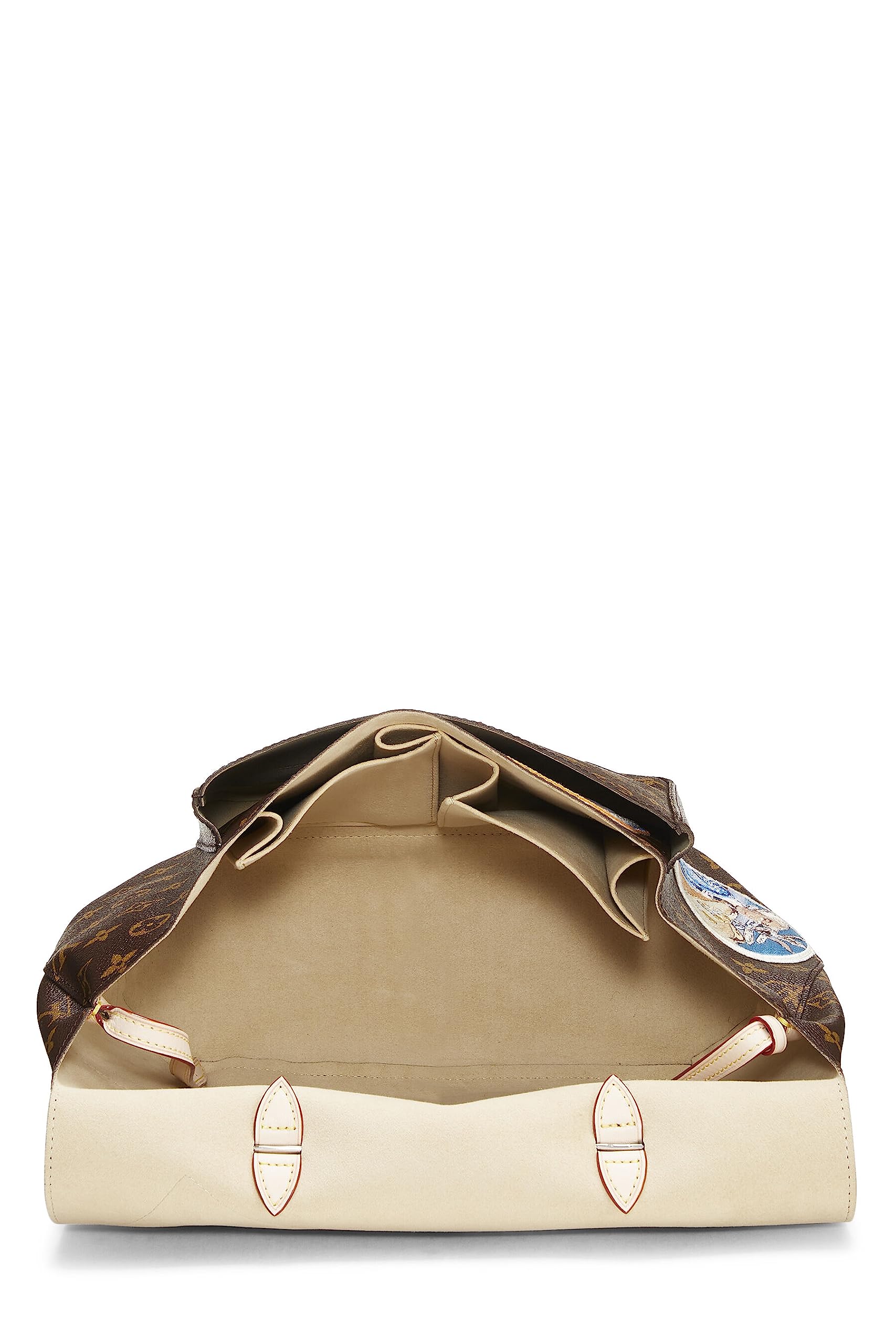 Louis Vuitton, Pre-Loved Cindy Sherman x Louis Vuitton Iconoclasts Collection Monogram Canvas Messenger, Brown
