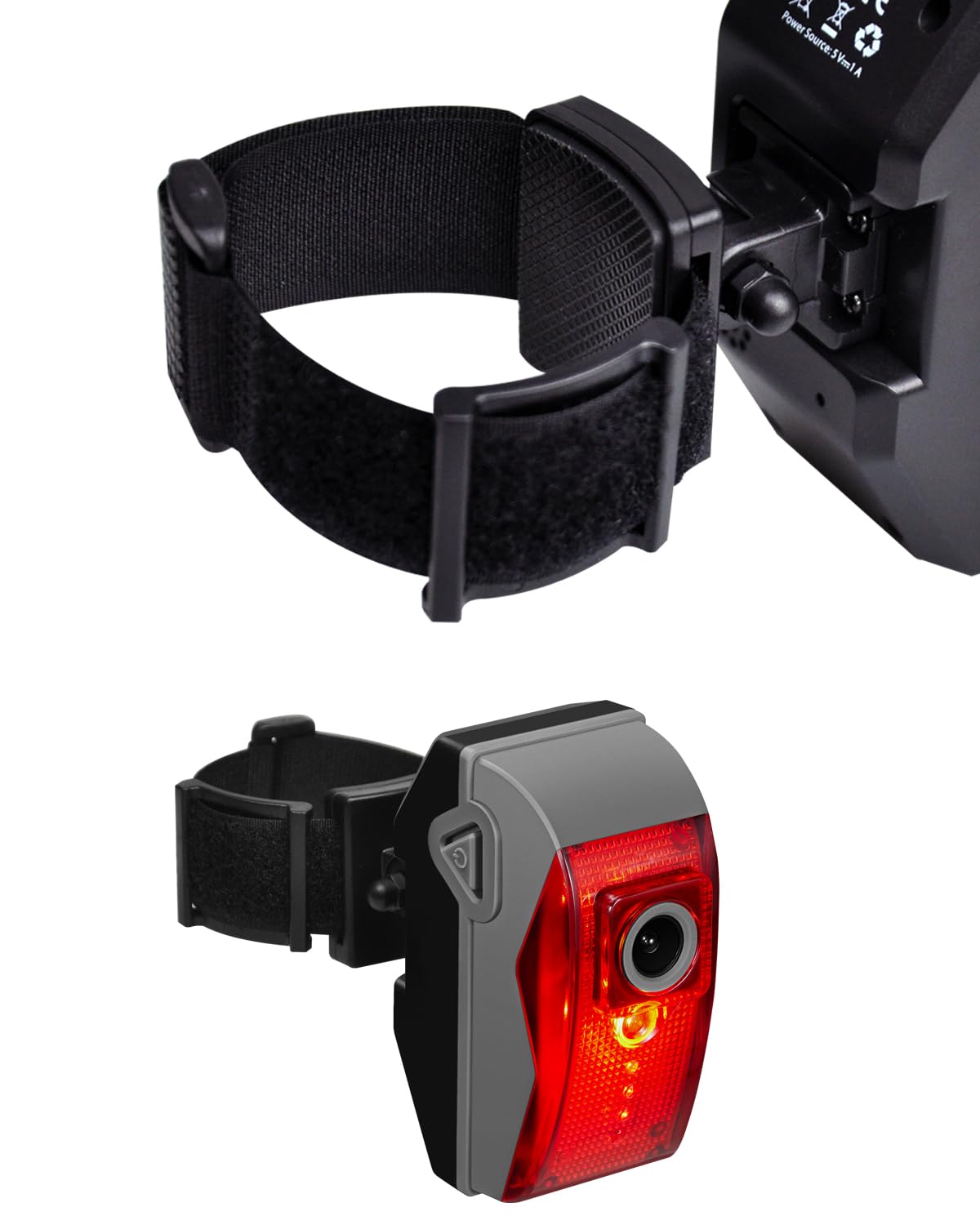 SYNAGY Rear Bike Light Camera Combo, 1080P Full HD, 32GB Memory Card Included, Built-in Rechargeable Battery, Rear Cycling Camera with Tail Light