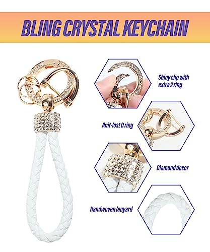 ESEWALAS Bling Car Key Fob Case,Car Key Fob Cover Key Case Shell,Car Remote Smart Key Protector Holder,TPU Key Case with Keychain Lanyard,Keyless Remote Key Fob Shell (for Acura a)