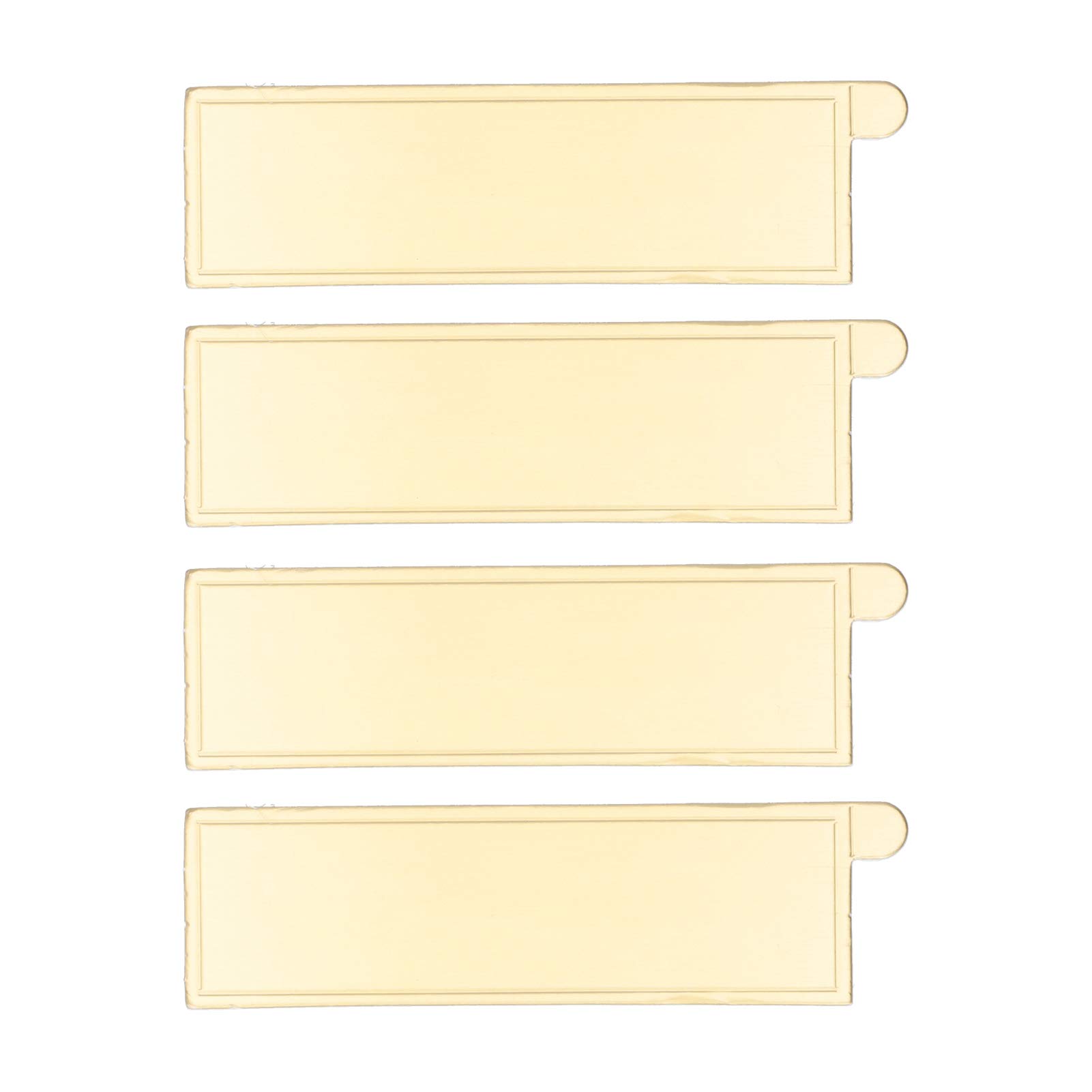 100PCS Cake Boards Rec Mousse Cake Boards, Gold Cupcake Base, Cupcake Holder Stand with Small Handle, Practical Dessert Display Tray Cardboard Decoration Tools for Cakes,Bread, Desserts