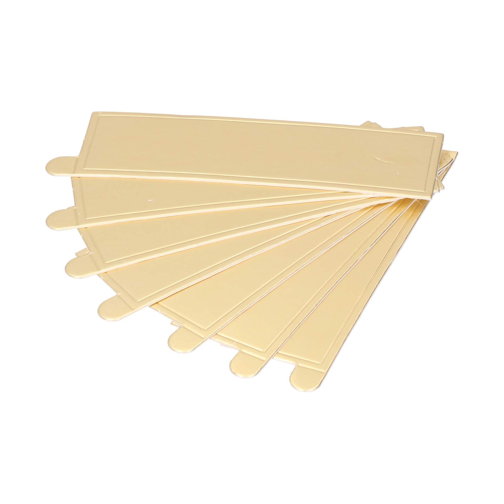 100PCS Cake Boards Rec Mousse Cake Boards, Gold Cupcake Base, Cupcake Holder Stand with Small Handle, Practical Dessert Display Tray Cardboard Decoration Tools for Cakes,Bread, Desserts