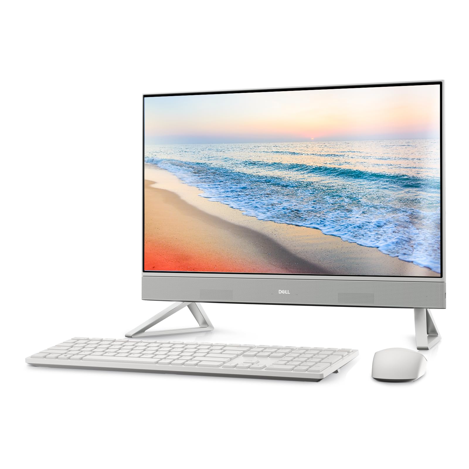 Dell Inspiron 5410 Business All-in-One Desktop Computer PC[Windows 11 Pro], 23.8" 24 FHD Touchscreen, 12th Gen Intel 10-Core i5-1235U, 8GB RAM, 512GB SSD, WiFi, BT 5.2, Pop-up Camera, HDMI, RJ-45