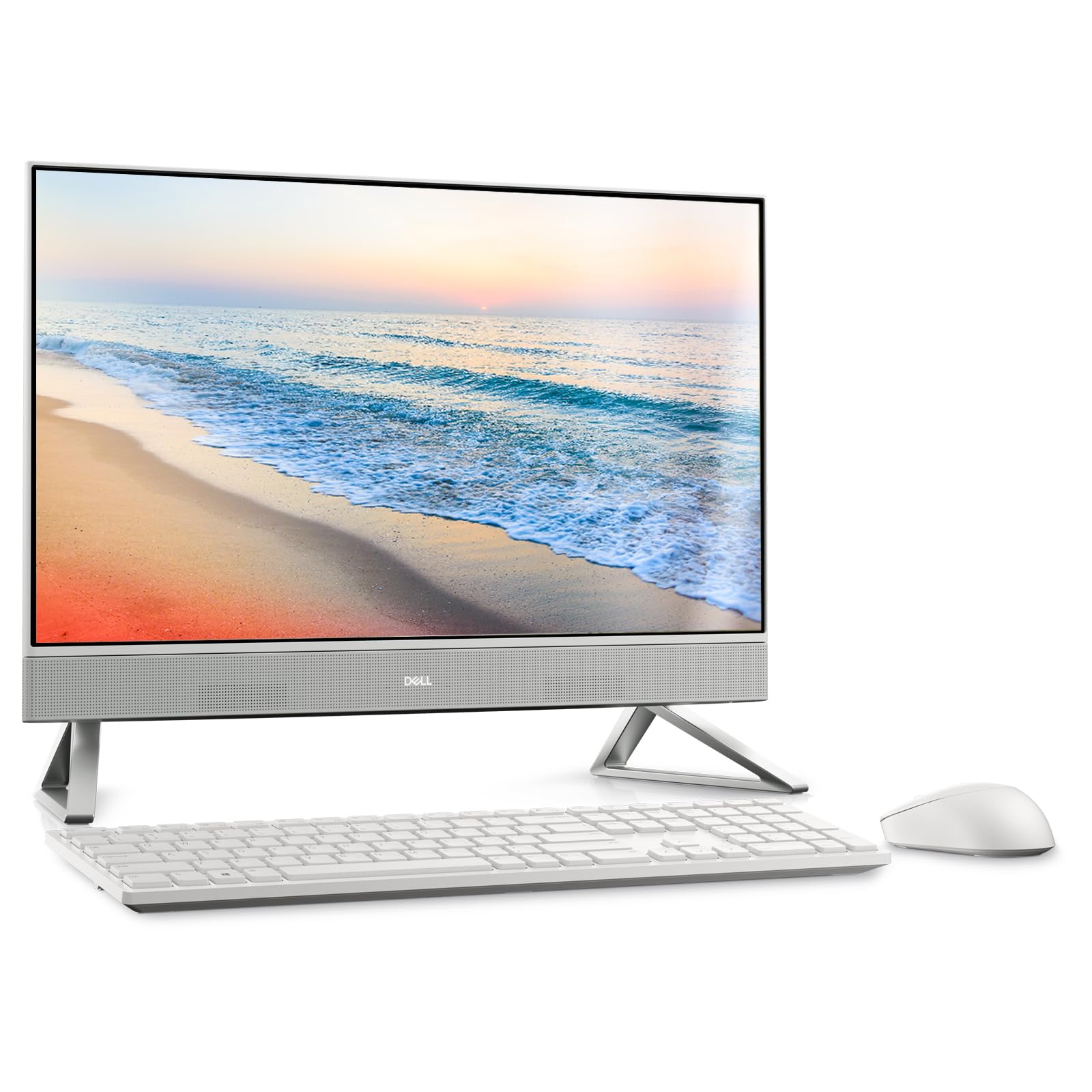 Dell Inspiron 5410 Business All-in-One Desktop Computer PC[Windows 11 Pro], 23.8" 24 FHD Touchscreen, 12th Gen Intel 10-Core i5-1235U, 8GB RAM, 512GB SSD, WiFi, BT 5.2, Pop-up Camera, HDMI, RJ-45