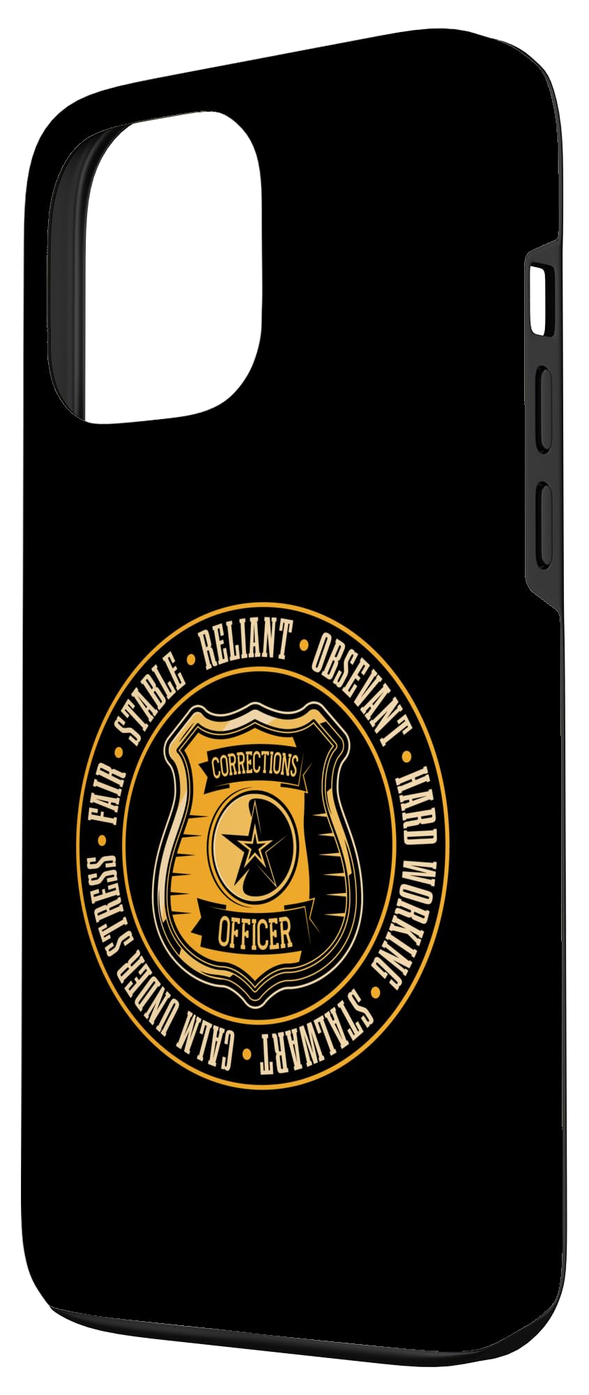 iPhone 13 Pro Max Corrections Officer Guard Thin Silver Corrections Officer Case