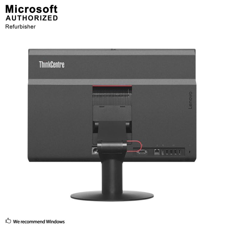 Lenovo ThinkCentre M810z All in One Desktop Computer PC, Intel Core i5-7400 3.00 GHz Processor, 8GB Ram, 256GB SSD, Webcam, WiFi & Bluetooth, Keyboard Mouse, Win 10 Professional (Renewed)