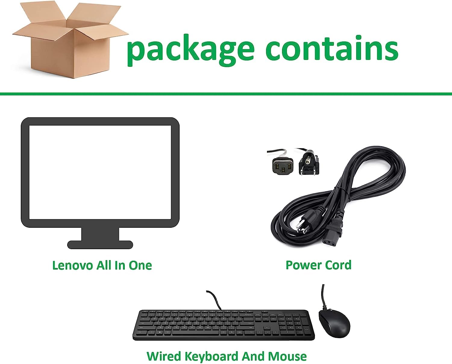 Lenovo ThinkCentre M810z All in One Desktop Computer PC, Intel Core i5-7400 3.00 GHz Processor, 8GB Ram, 256GB SSD, Webcam, WiFi & Bluetooth, Keyboard Mouse, Win 10 Professional (Renewed)