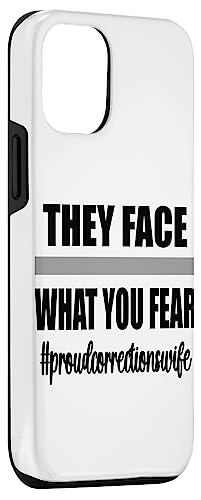iPhone 13 Pro Proud Corrections Wife Silver Line Correctional Officer Wife Case