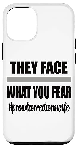 iPhone 13 Pro Proud Corrections Wife Silver Line Correctional Officer Wife Case