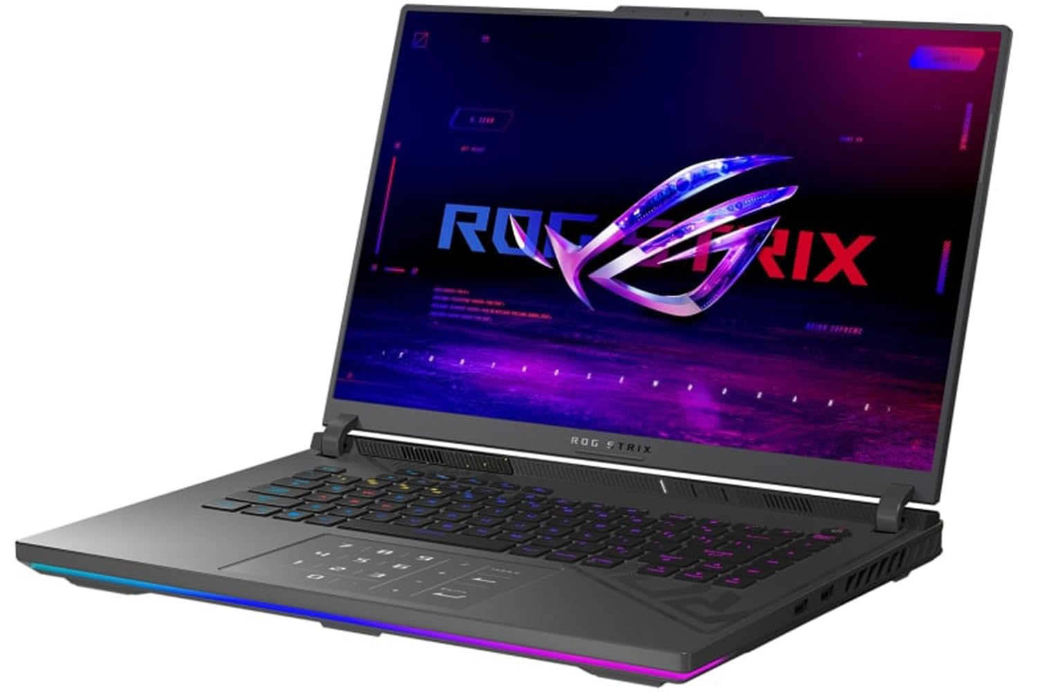 ASUS ROG Strix G16 Gaming Laptop 16.0" 165Hz WUXGA (Intel Core i7-13650HX, 32GB DDR5, 4TB PCIe SSD, MUX GeForce RTX 4050 6GB, RGB KYB, Thunderbolt 4, WiFi 6E, Win11H) w/Dockztorm Hub