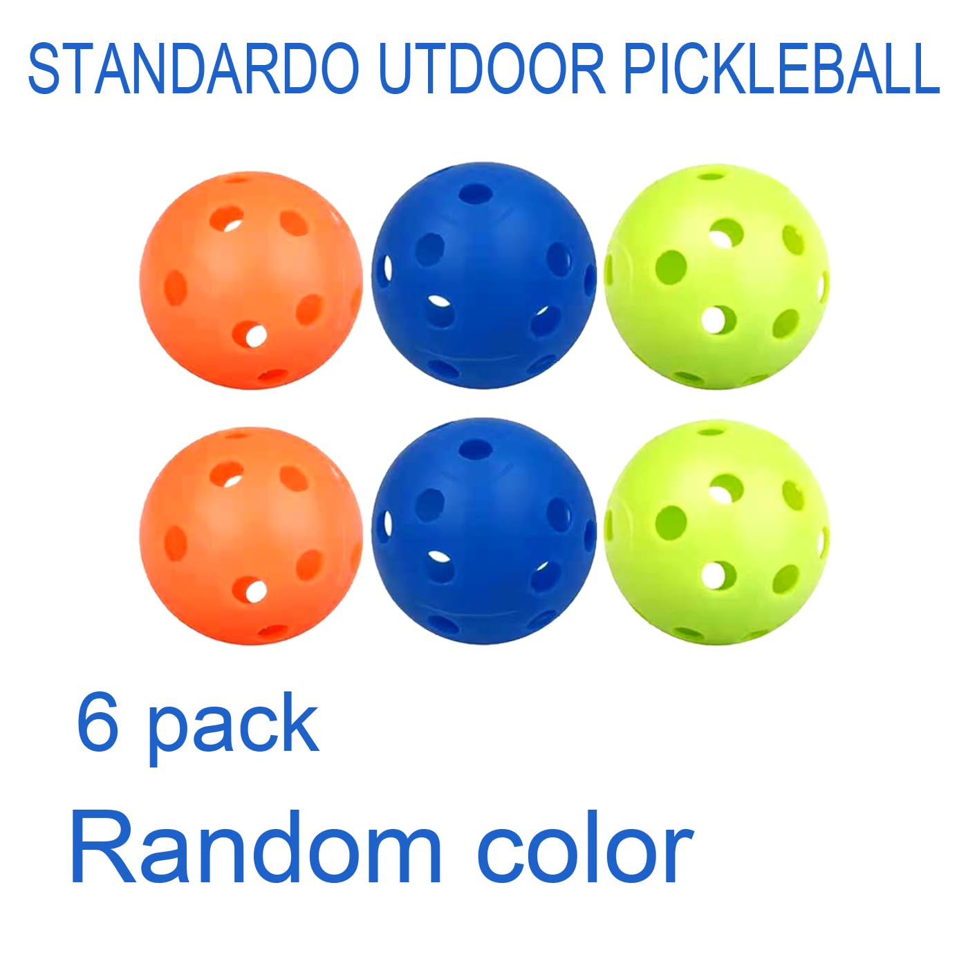 Pickleball Replacement Net for Indoor Outdoor Fits Most Free-Standing Pickle Ball Frame Come with Outdoor Pickleballs for Portable Pickleball Net System