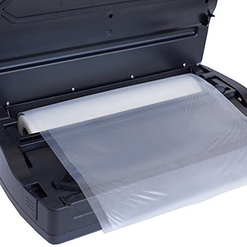Avid Armor Vacuum Sealer Bags Rolls 4 Pack 11" x 25' Rolls for Foodsaver, Seal a Meal Vacuum Sealer Machines BPA Free Heavy Duty for Sous Vide or Meal Prep Fits Inside Storage Compartment Total 100 Feet Length
