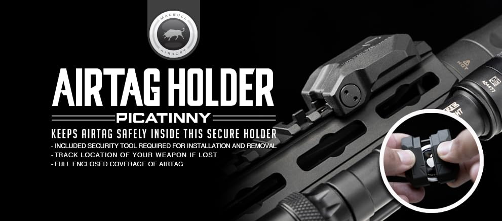 ストライク・インダストリー Strike Industries S05-064 Air Tag Holder AirTag for Picatinny