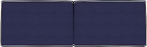 Creative Living Outdoor Bench/Settee/Swing Cushion with Four Patio Decorative Pillows, 59'', Navy