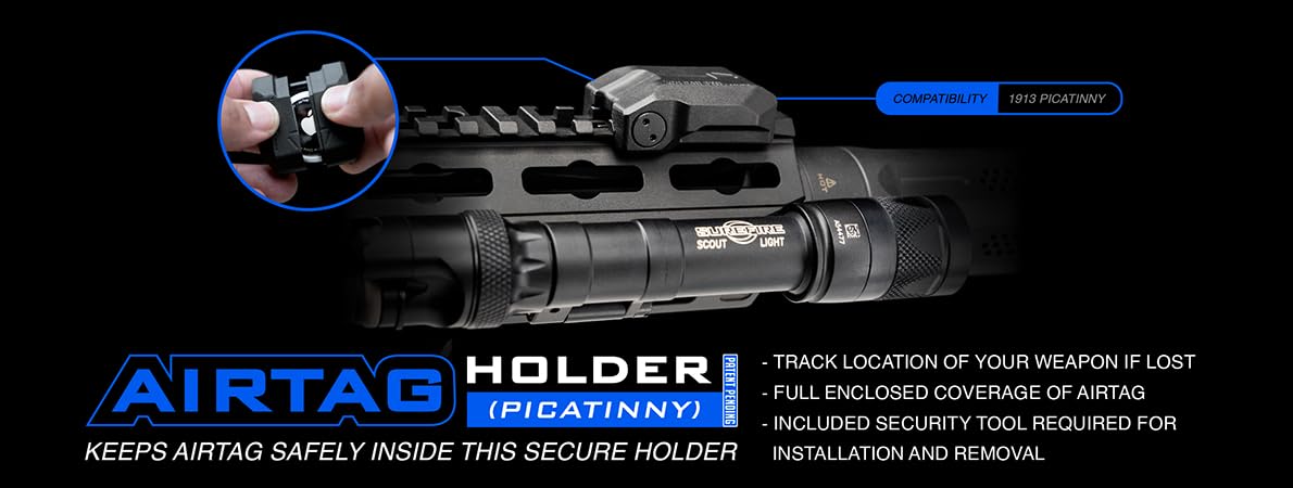 ストライク・インダストリー Strike Industries S05-064 Air Tag Holder AirTag for Picatinny