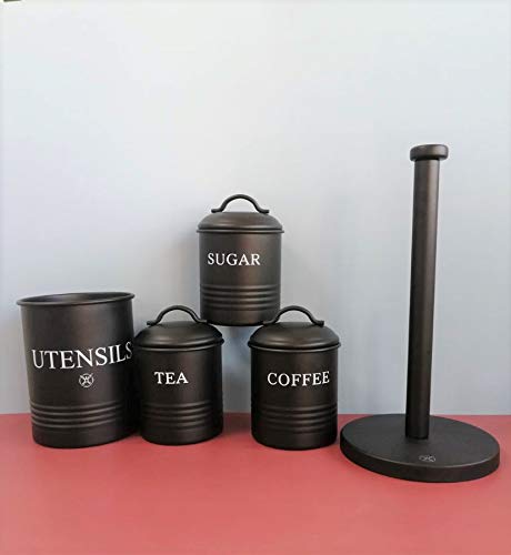 Steelware Central Paper Towel Holder Stainless Steel (Matte Black)