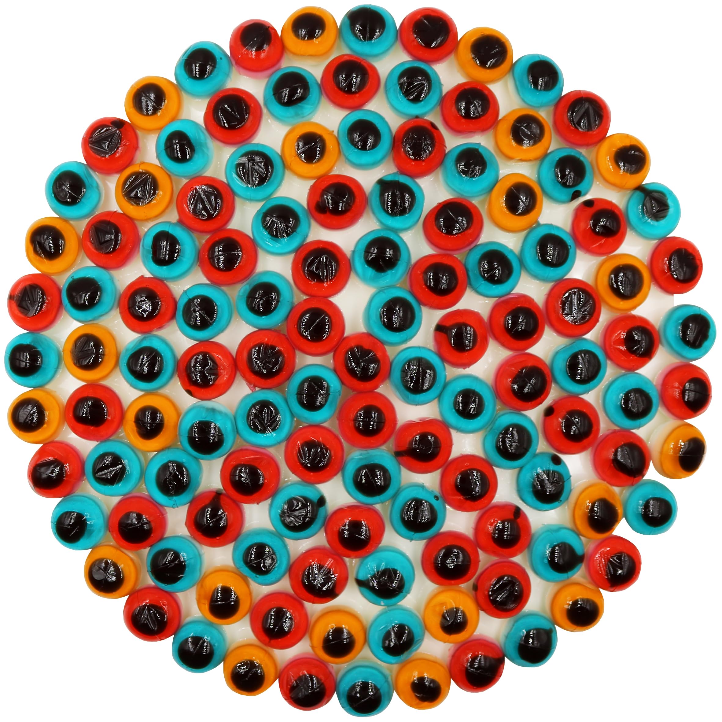 FirstChoiceCandy 3D Juicy Gummy Candy (3D Eyeballs, 2 Pound (Pack of 1))