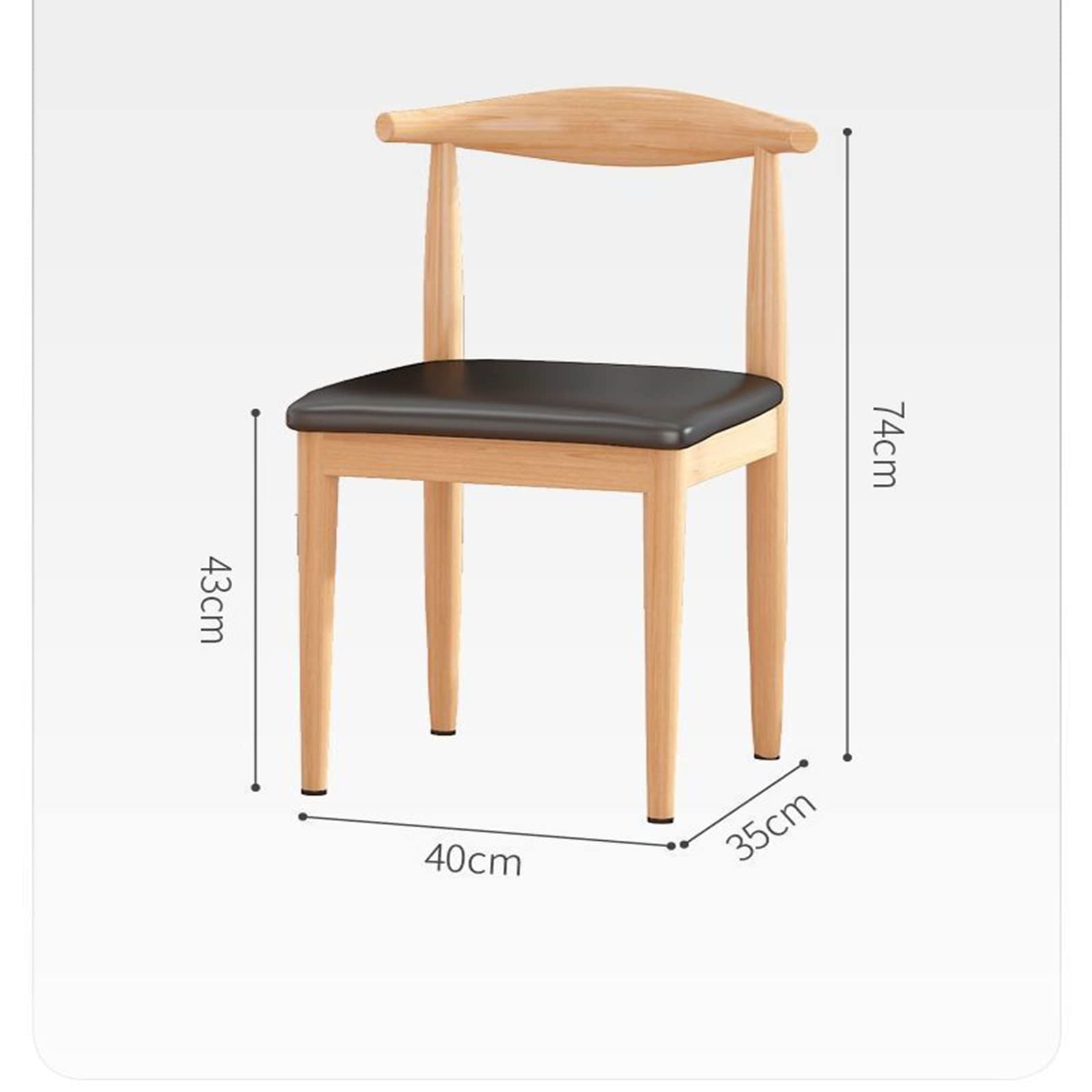 WXFKLDJ Modern Table Set with 4 Chairs, 5 Pcs Dining Table Set,Home Kitchen Breakfast Table and Chairs Set Ideal for Living Room, Breakfast Nook, Easy to Assemble,Cream,4 Chairs