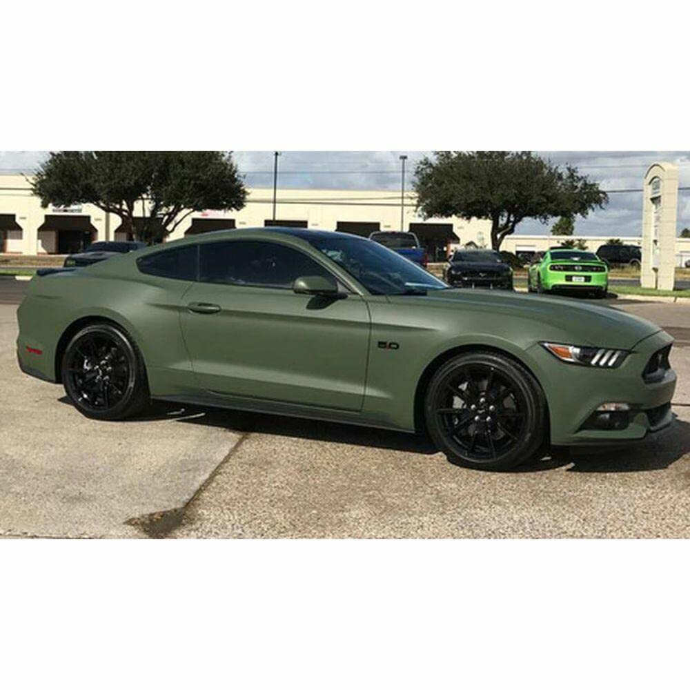 3M Car Wrap Roll 2080 Matte Military Green | M26 | (Sample 3in x 5in) | Automotive Vinyl Wrap for Cars - Car Interior Wrap & Exterior