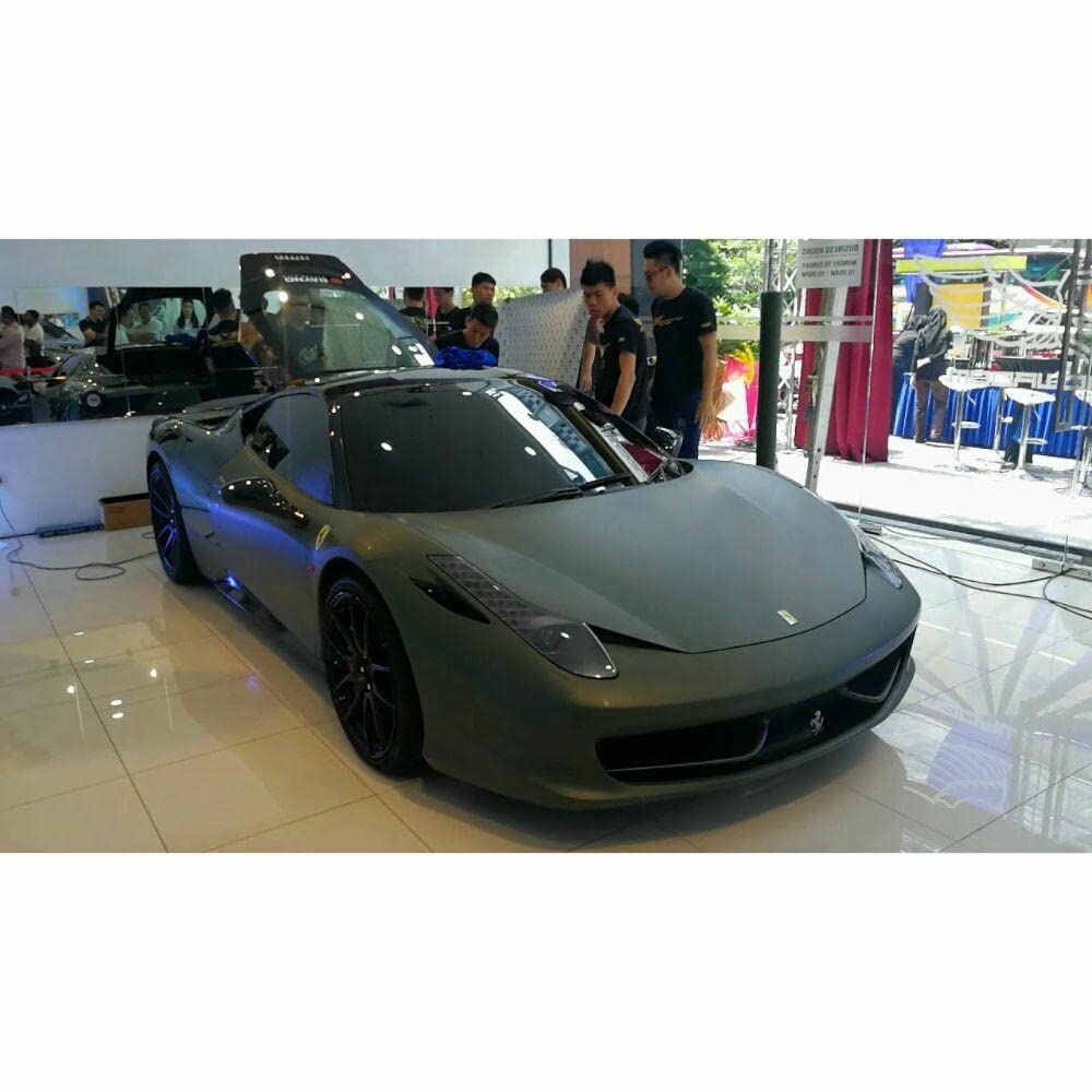 3M Car Wrap Roll 2080 Matte Military Green | M26 | (Sample 3in x 5in) | Automotive Vinyl Wrap for Cars - Car Interior Wrap & Exterior
