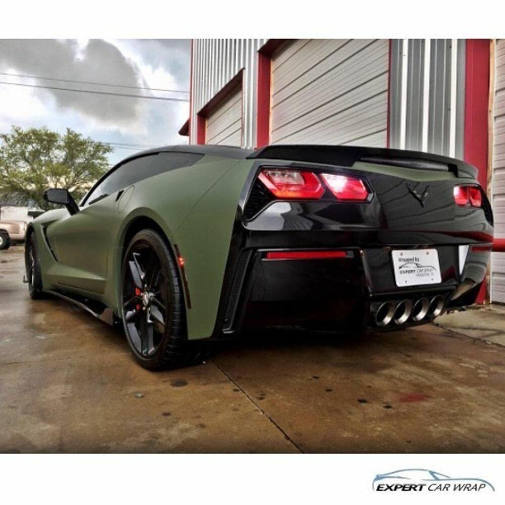 3M Car Wrap Roll 2080 Matte Military Green | M26 | (Sample 3in x 5in) | Automotive Vinyl Wrap for Cars - Car Interior Wrap & Exterior