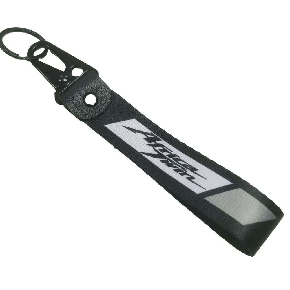Motorcycle Metal Key Holder Chain Tag With Stamp Logo Nylon Rope Compatible With Honda CRF1000L CRF 1100 1000 Sports Adventure Africa twin