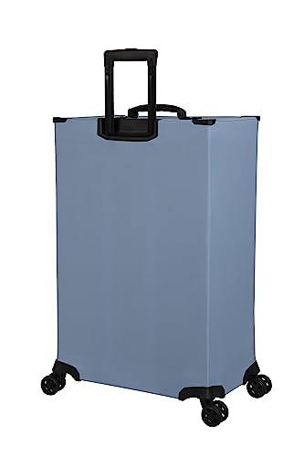 it luggage MaXpace 22" Softside UltraLight Carry-On Spinner, Placid Blue, Case Dimensions: 19.5" x 13.8" x 8.5", 4.21 lbs