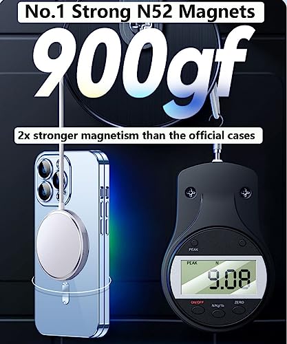 ZinLyuen Magnetic Clear Case for iPhone 13 Pro Max Case Compatible with MagSafe Built-in Camera Lens Protector Soft Shockproof Slim Case for iPhone 13 Pro Max 6.7" - Pink