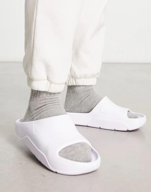 Nike Mens Air Jordan Post Slide White/White Size 11