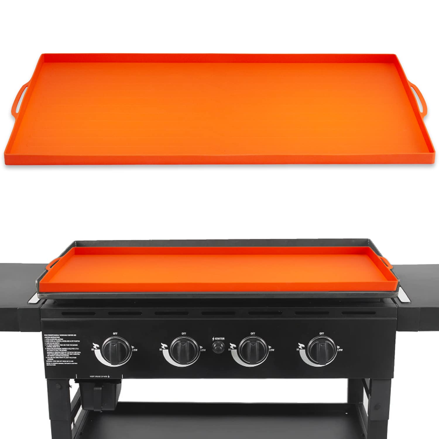 28" Griddle Mat Silicone for Blackstone,Heavy Duty Food Grade Grill Cover-Protect Your Griddle from Rodents, Insects, Debris and Rust
