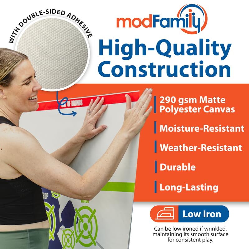 Pickleball Wall 3'x4' Dink Master Pickleball Practice Board, Pickleball Dink Master Pad, Transform Any Wall Into A Pickle Ball Court by Modfamily
